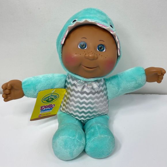 Toys | Cabbage Patch Kids Cuties Cleo Shark 19 Exotic Friends 10 Plush ...